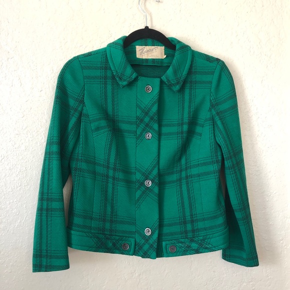 Hanro | Jackets & Coats | Hanro Vintage Green Blazer | Poshmark